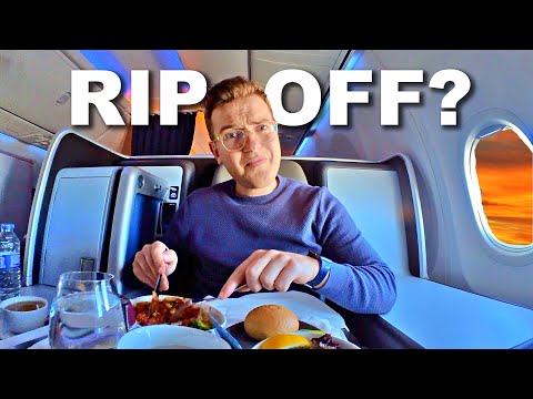 Flying The BUDGET Version of Emirates (new business class)😳