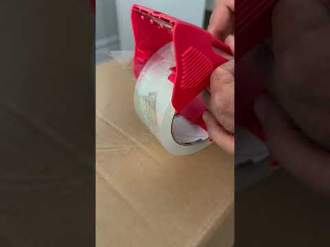How to work with Scotch packaging tape