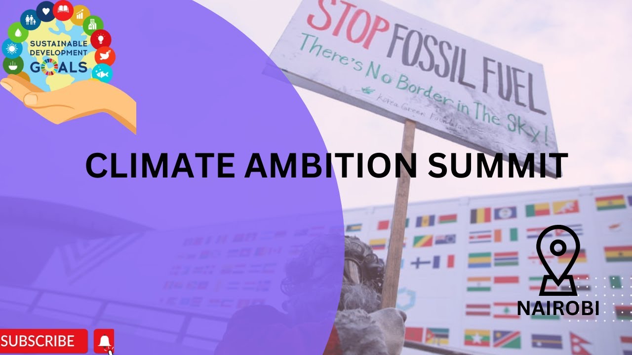 CLIMATE AMBITION SUMMIT | SDGs | SEPTEMBER 16TH, 2023.
