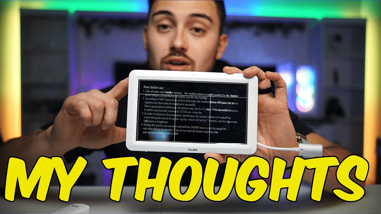 This Wireless Weather Station Does It All! - Temperature, Humidity, Barometric Pressure, & More!