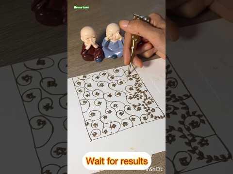 Henna tutorial???? #mehndi #shorts #henna #ytshorts#shortsviral #viral