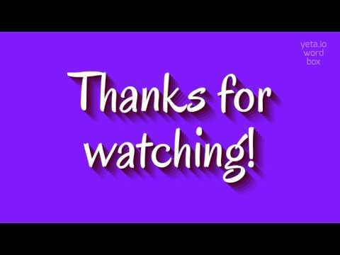 How to say "levin"! (High Quality Voices)