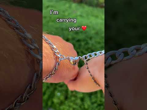 Cute Couple Magnetic Bracelet | Heart Magnetic Couple Bracelets | Love Couple Magnetic Bracelet