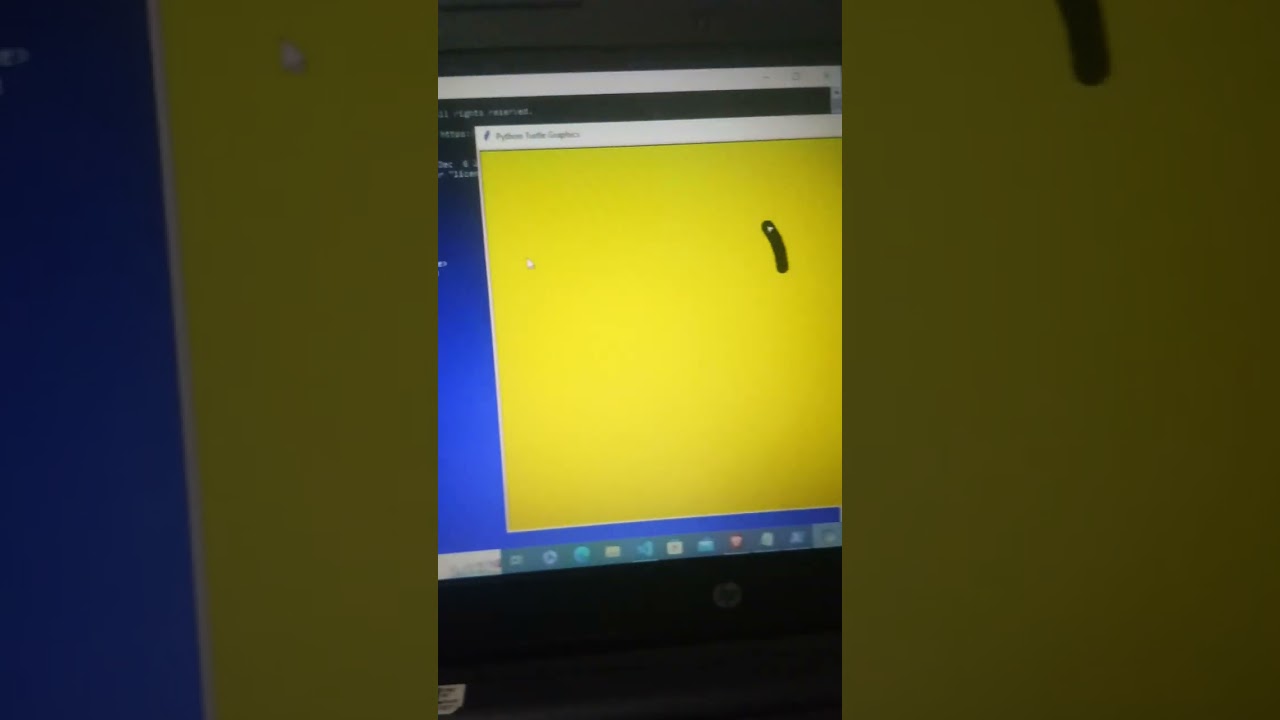 Snapchat Logo On Python | Coding |#shorts #coding #python