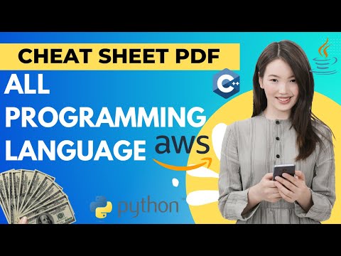 🤑How to Get Cheat Sheet PDF for all programming language for free | Java, Git, python, AWS