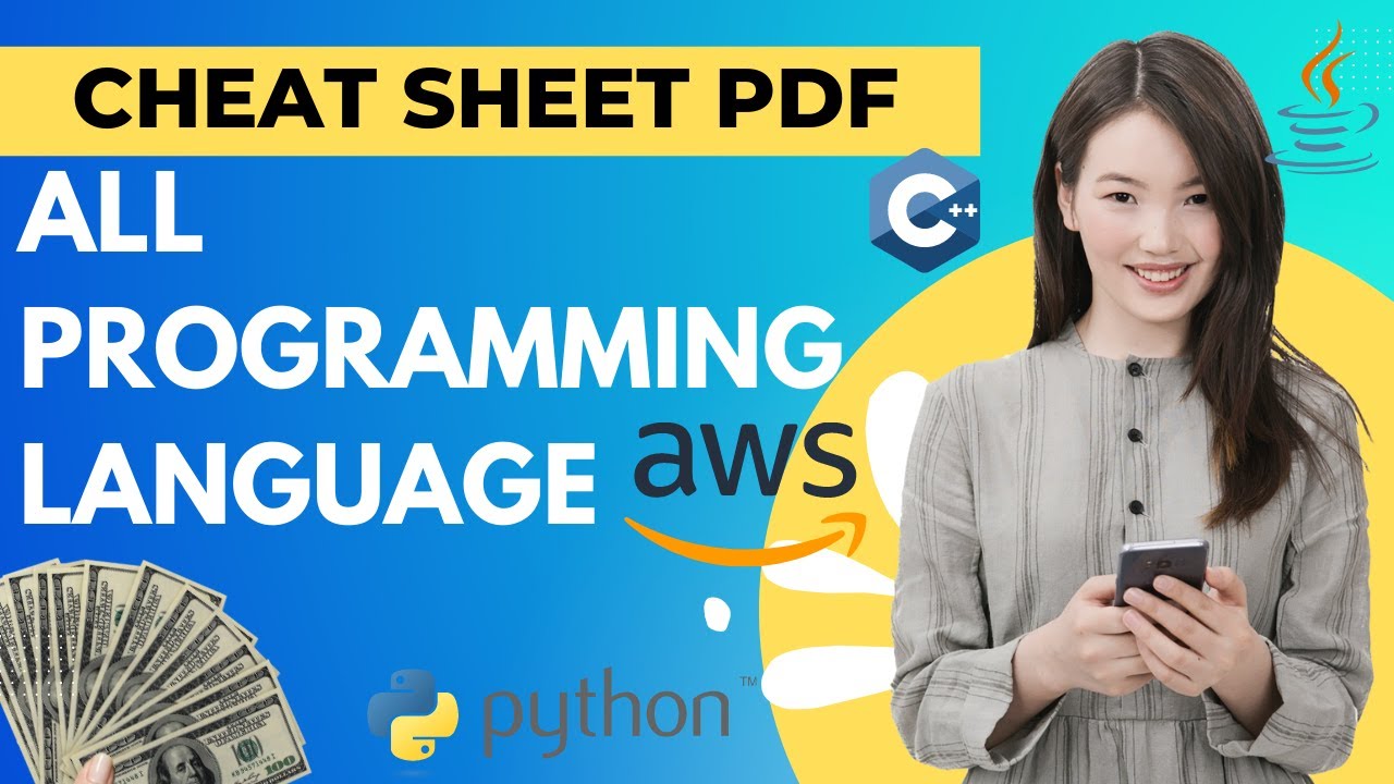 🤑How to Get Cheat Sheet PDF for all programming language for free | Java, Git, python, AWS