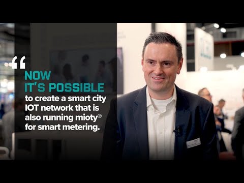 One Network, Infinite Possibilities. IoT:  mioty® technology role on smart metering & smart cities.