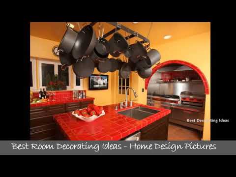Green and red kitchen design | Pictures of Home Decorating Ideas with Kitchen Designs & Paint