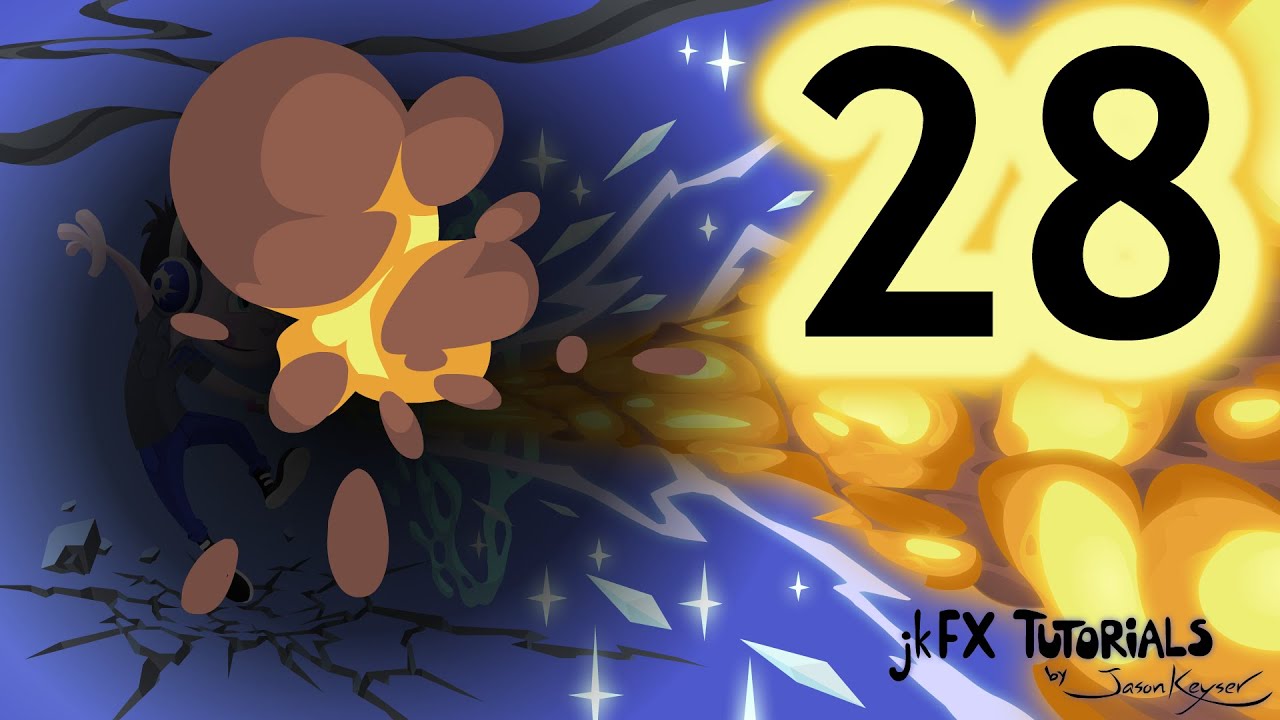 2D Animation Tutorial - Fire Explosion - pt. 3