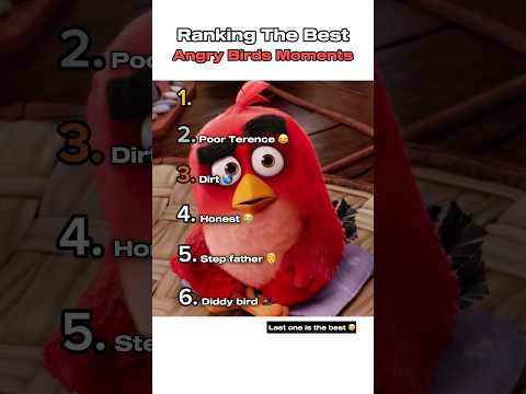 Ranking The Best Angry Birds Moments