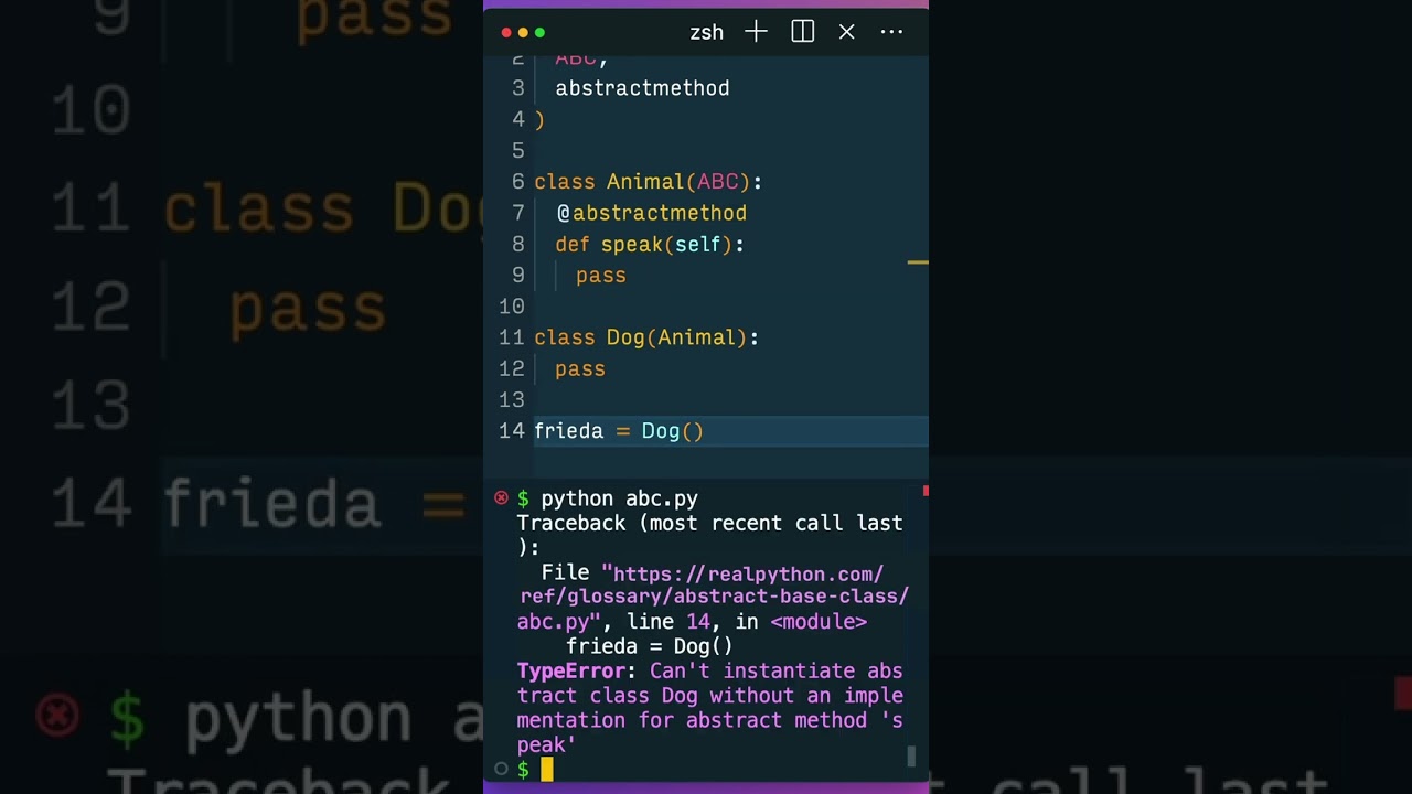 Abstract Base Classes in Python: Why & How to Use Them