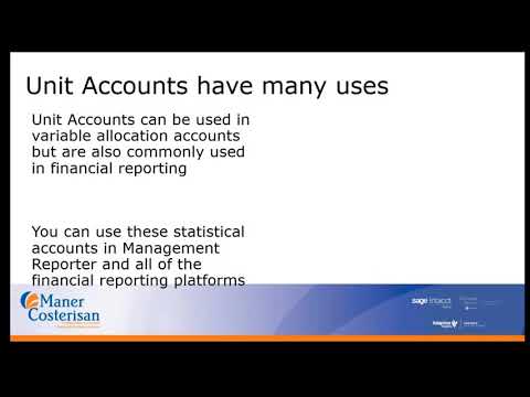 Dynamics GP Allocation Accounts