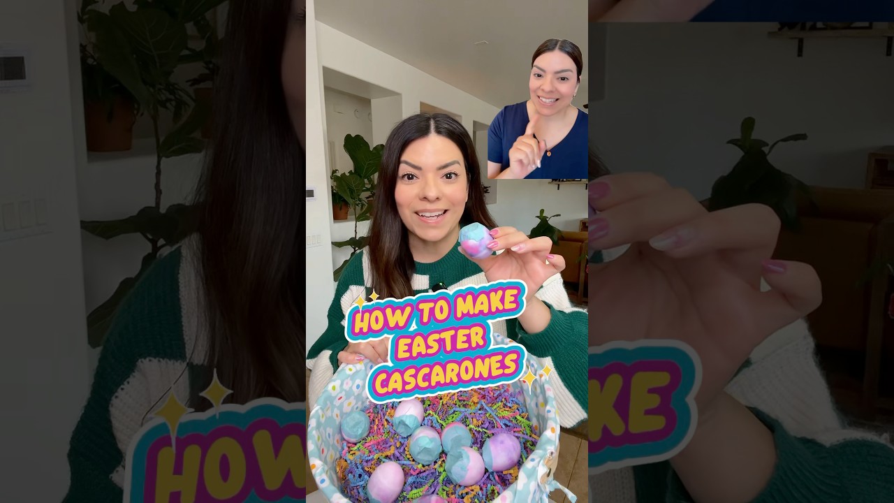 How to make Easter cascarones in 7 easy steps! #cascarones #easter