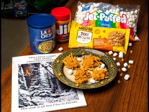 How to Make Chinese Noodle Cookies aka Haystacks