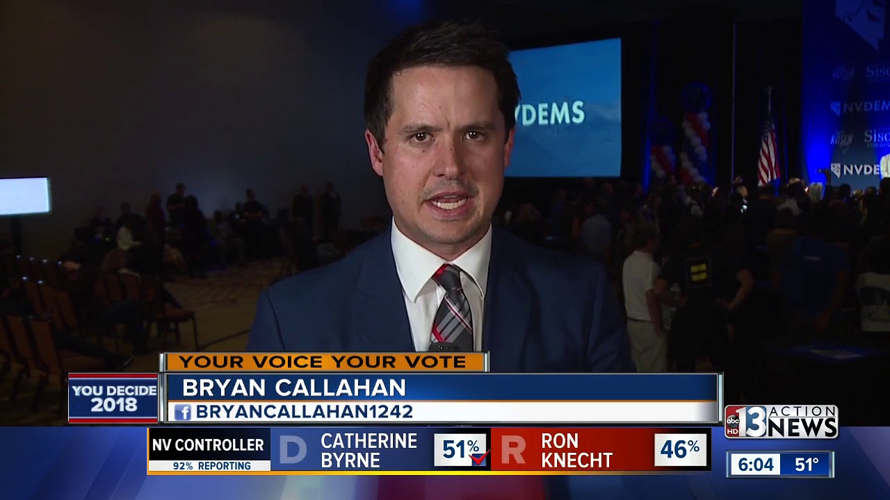 Key race results in Nevada