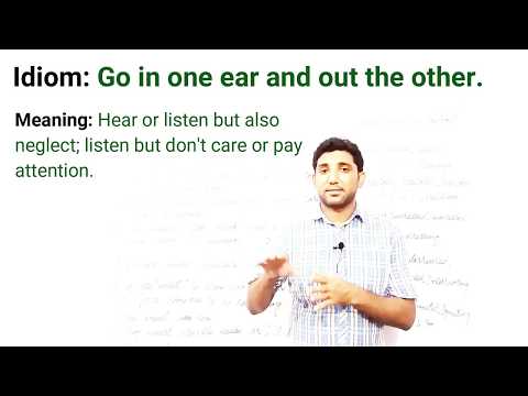 Idioms. Bend an ear, lend an ear, bend someone's ear, ....Meaning with Example sentences.