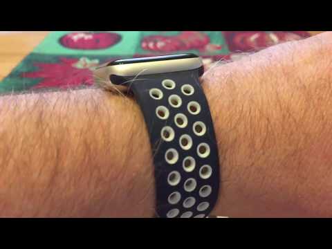 Watch as I Review and Compare a Knock-off Nike Apple Watch Band with the Original.