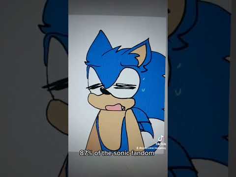 87% of the Sonic Fandom be like || Sonic The Hedgehog