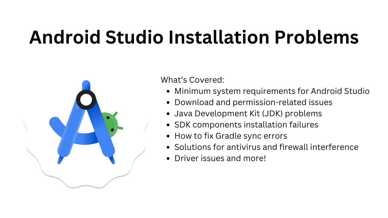 Android Studio Installation Problems? Here's How to Fix Them!
