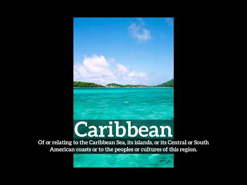 Caribbean Meaning, Pronounciation, Information, and Images | How to Say Caribbeanin English?