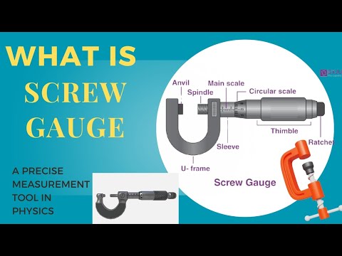 What is a Screw Gauge? | Micrometer Explained Simply 🔬🔭⏱️📟⚙️📐
