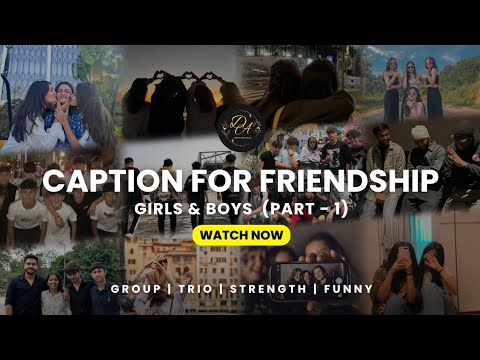 🎀 Best Friendship Captions for Girls & Boys | Part 1 | Cute, Funny, Savage Quotes for Instagram 2025