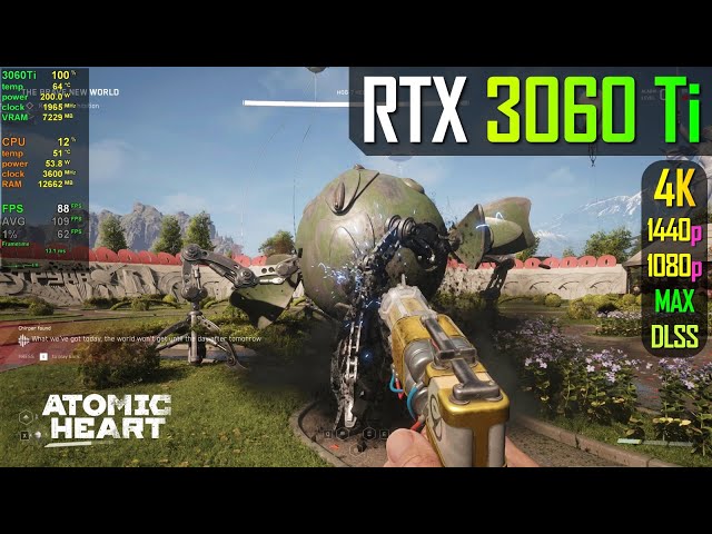 Best Atomic Heart graphics settings for Nvidia RTX 3060 and RTX 3060 Ti