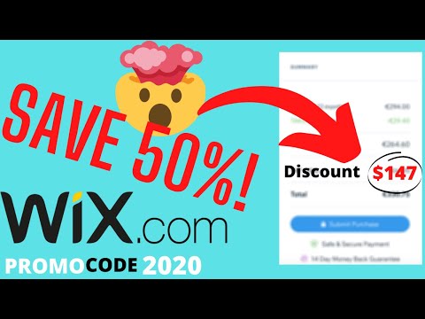 Save 50% On Wix Website Cost! | *Secret* Wix Promo Code 2020