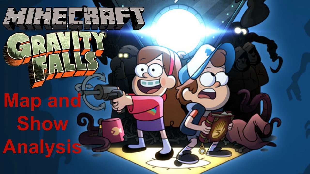 Gravity Falls Minecraft Map and Show Analysis
