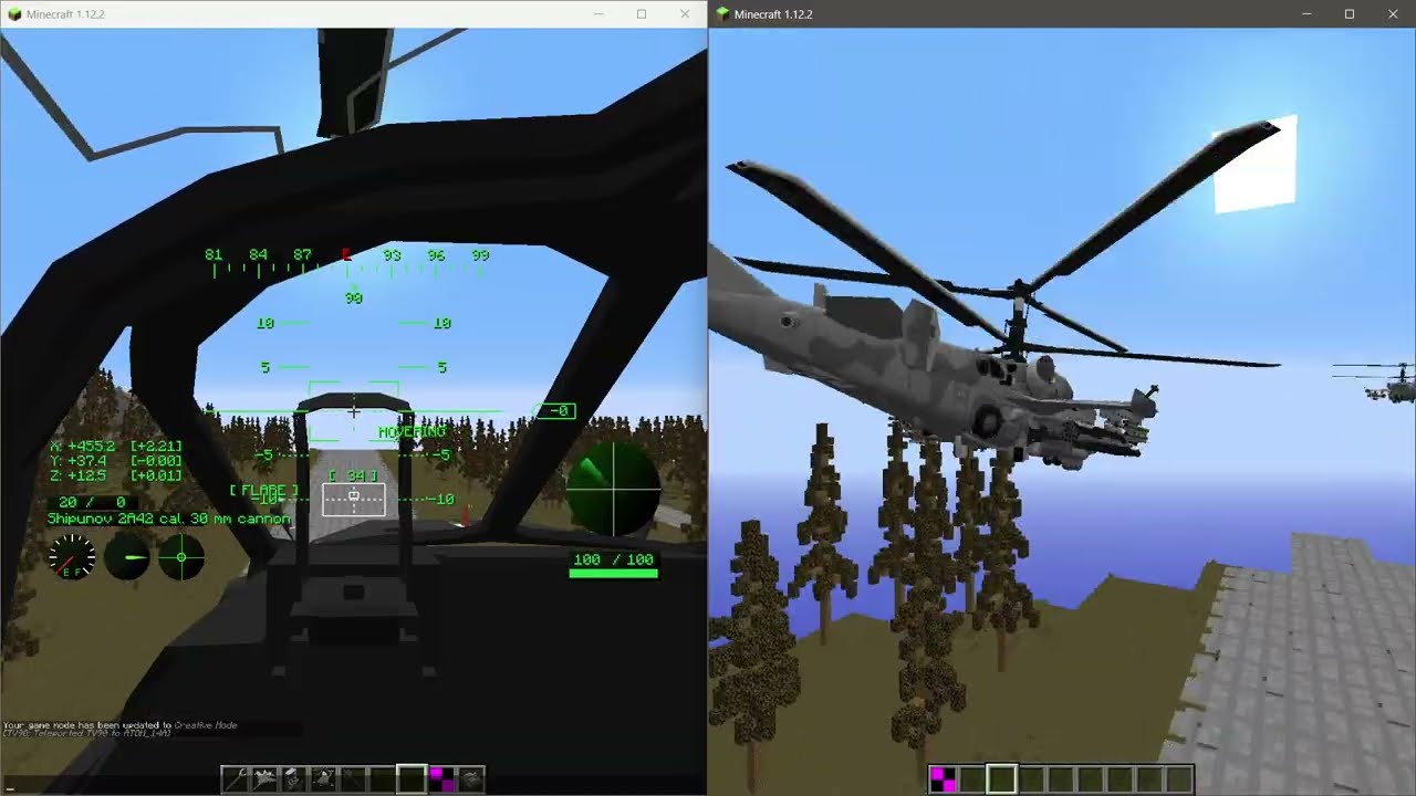 MCHeli Wingman | Test 2 | Bug report
