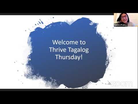 Thrive Tagalog Thursday Ep5