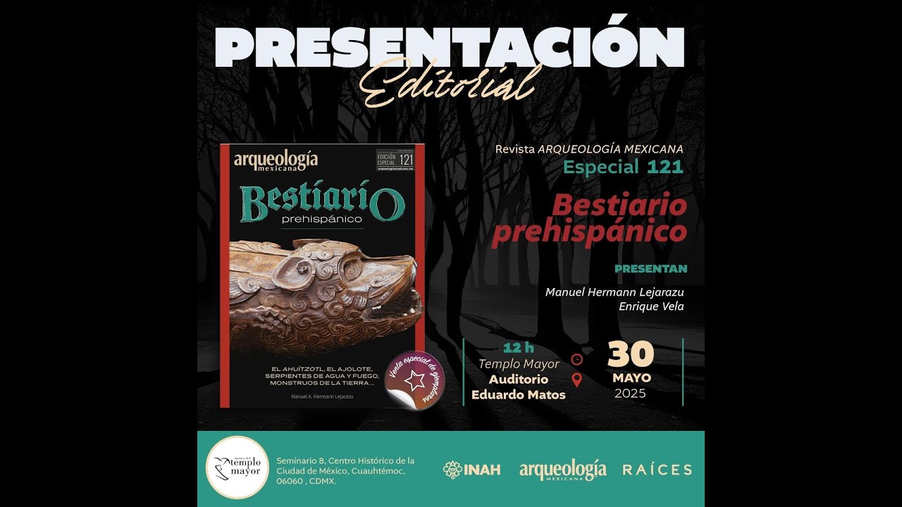 Bestiario prehispánico (presentación editorial)