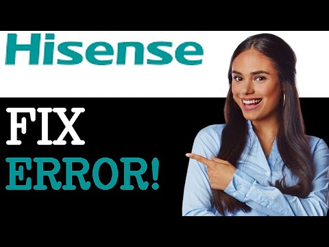 How To Fix Hisense Washing Machine F01 Error Code (2025)