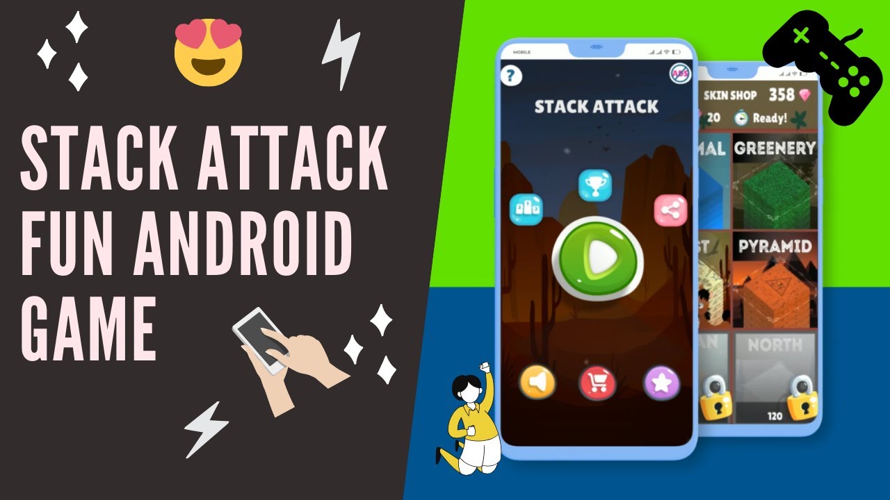 Stack Attack - Simple Fun Android Game