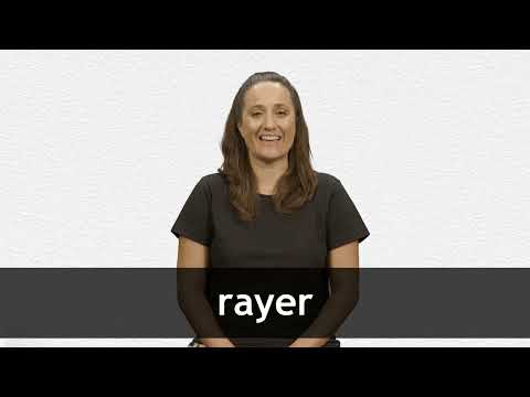 English Translation of “RAYER” | Collins French-English Dictionary
