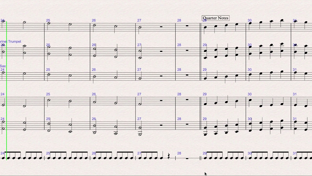 Concert Bb Major Warmup