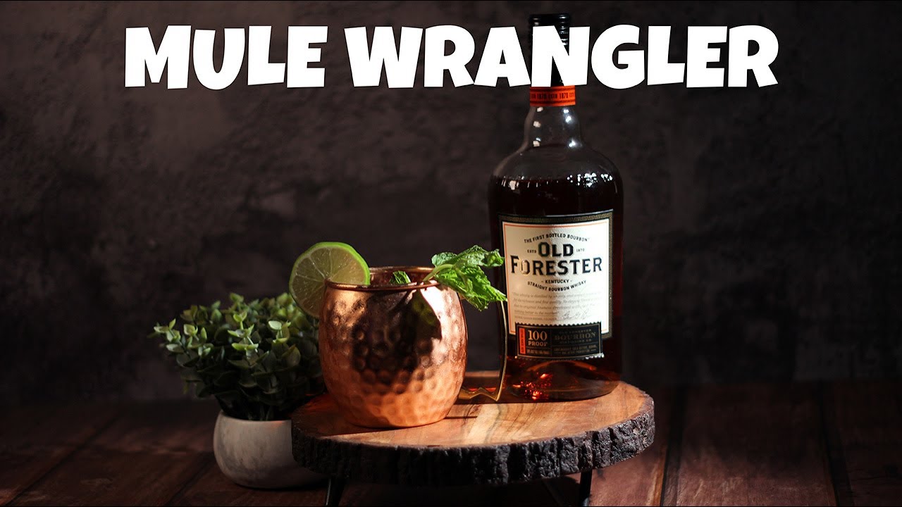 The Mule Wrangler: Because Your Bourbon Deserves a Wild Ride!