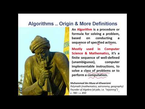 Intro to CS Programming | LECT 2 2 Algorithms An Introduction | in Arabic - الورشه