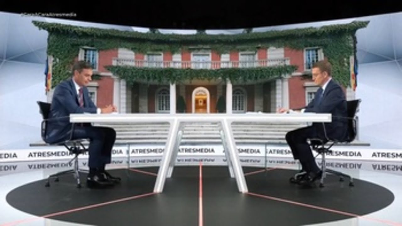 Sánchez y Feijóo se enzarzaron en un debate lleno de reproches