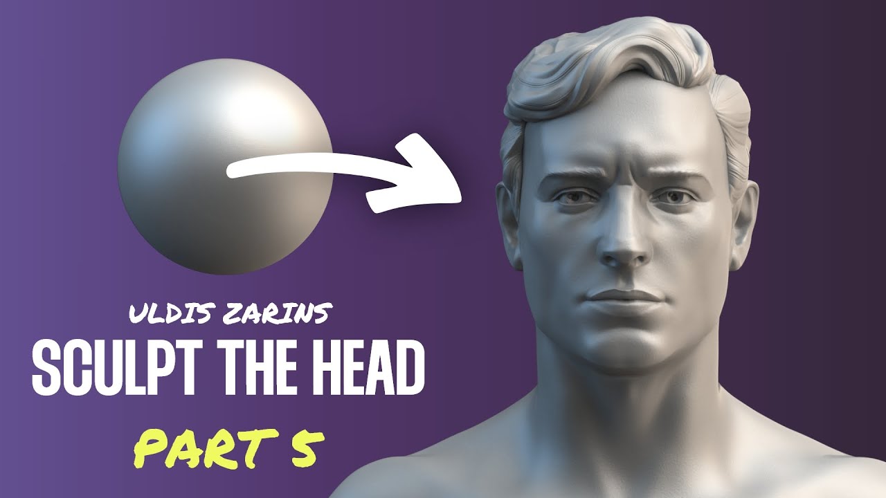Base Mesh – #5 Sculpting the Head Tutorial