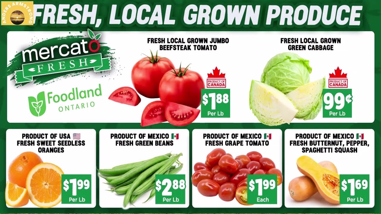Mercato Fresh Weekly Flyers January 2 to 8, 2026