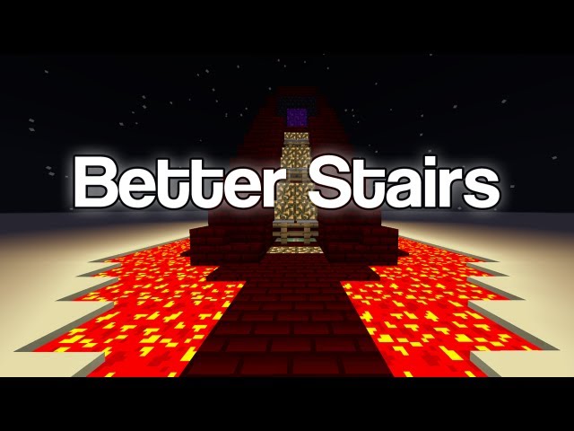 Better, Speedier Stairs! Minecraft Map