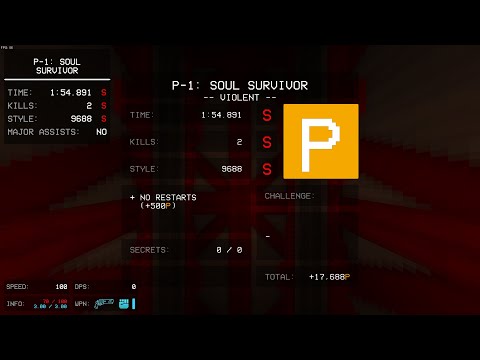 Steam Community :: Video :: Ultrakill P-1 New New Personal Best [1:54.891]