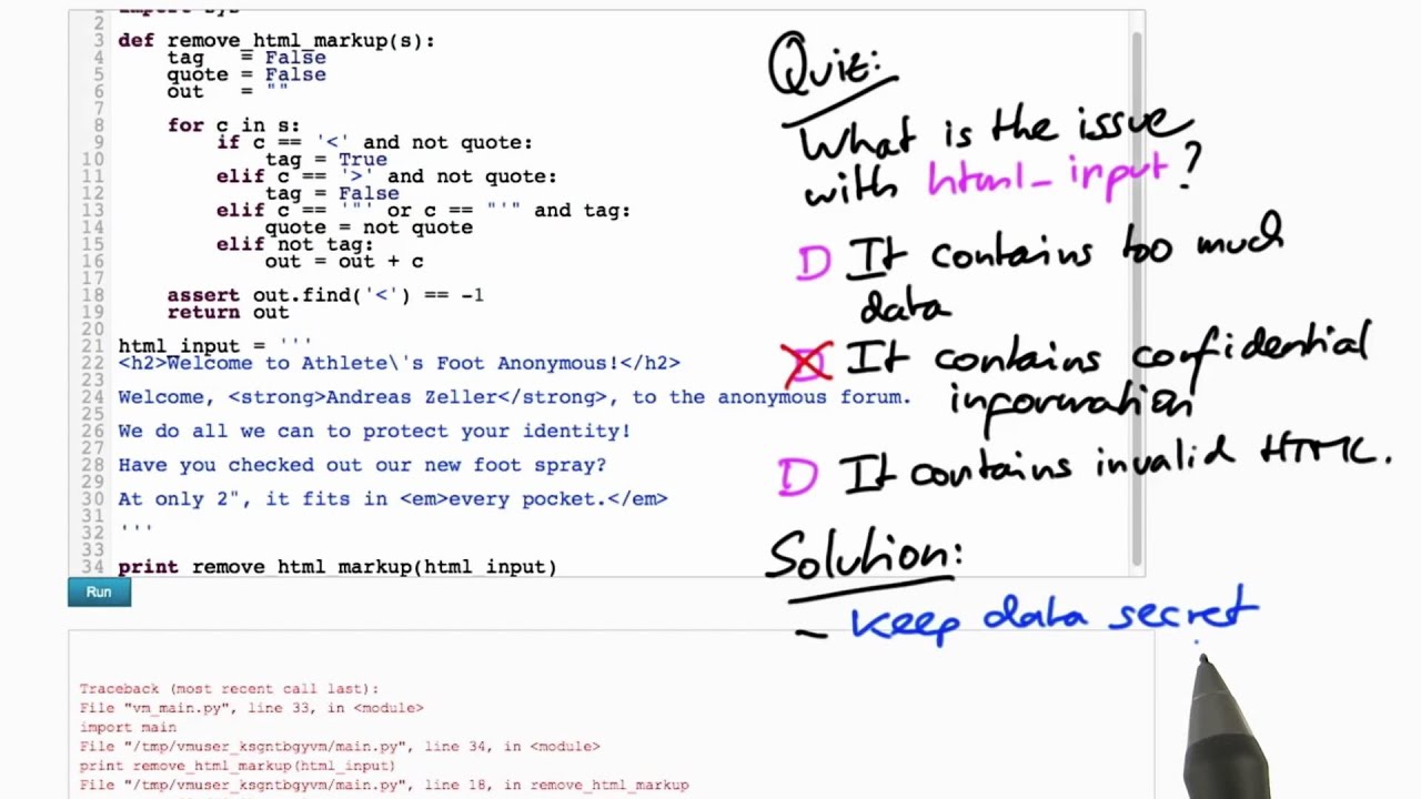 What Is the Issue? Solution - Software Debugging