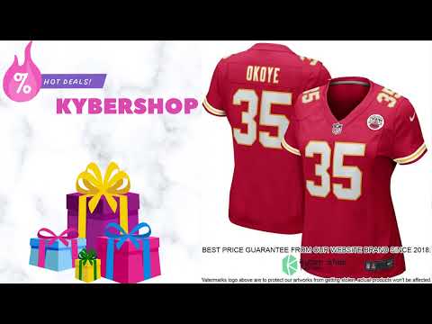 Women's Kansas City Chiefs Christian Okoye Nike Red Retired Football Jersey