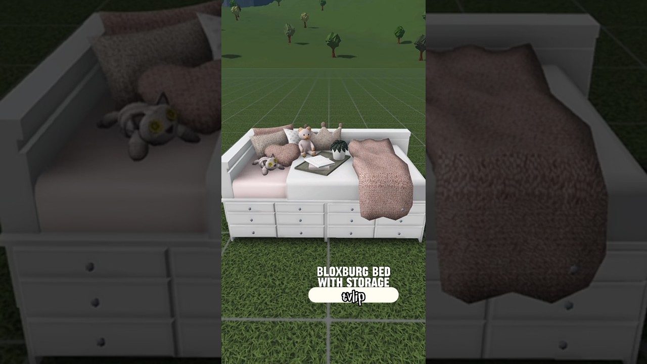 roblox bloxburg hack || #roblox #bloxburg #bloxburghacks #robloxhack #custom #custombed #hacks 🎀🎀.