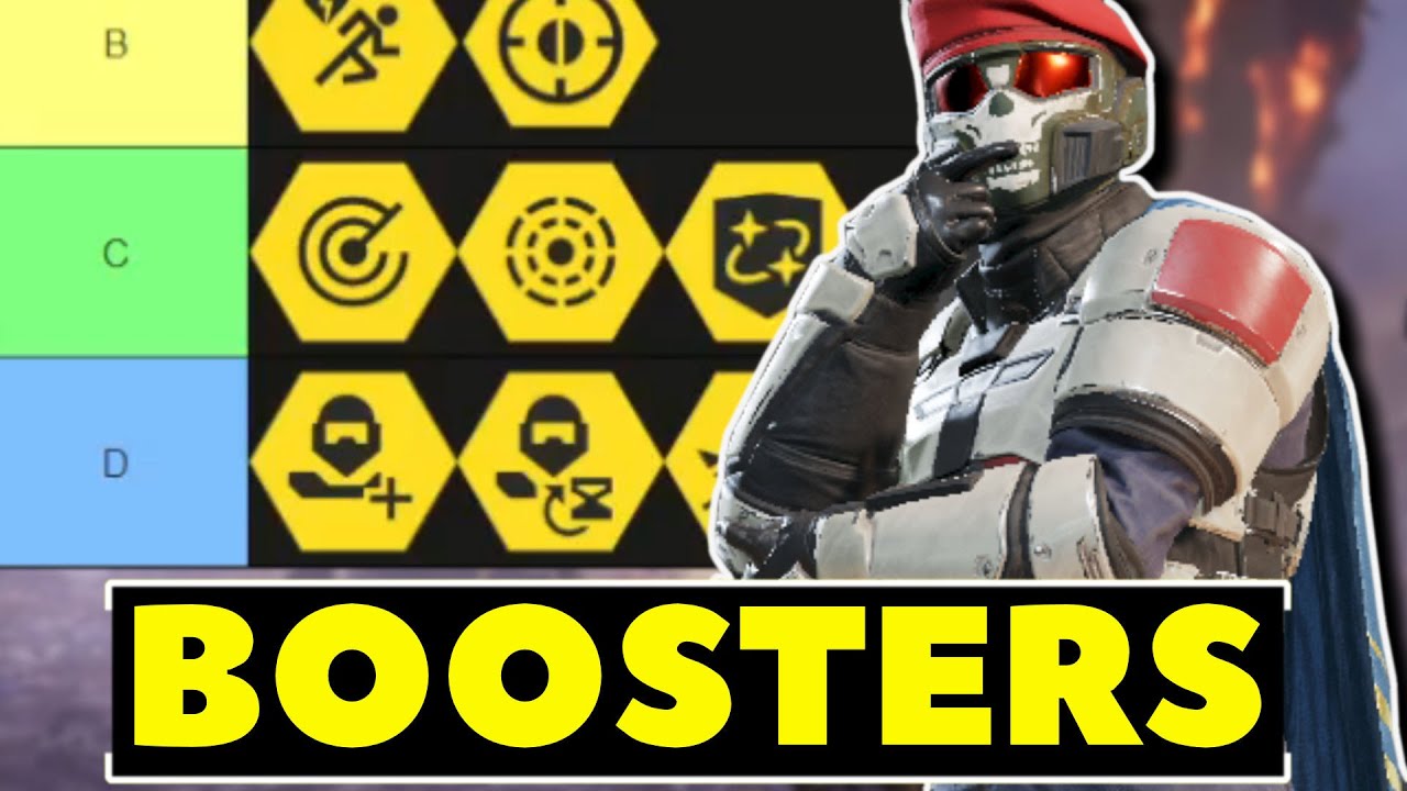 Helldivers 2 - Booster Tier List