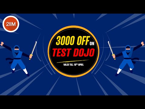 Introducing Test DOJO with Discount of 3000 | How to slay CAT 2021 | CAT 2021 Preparation