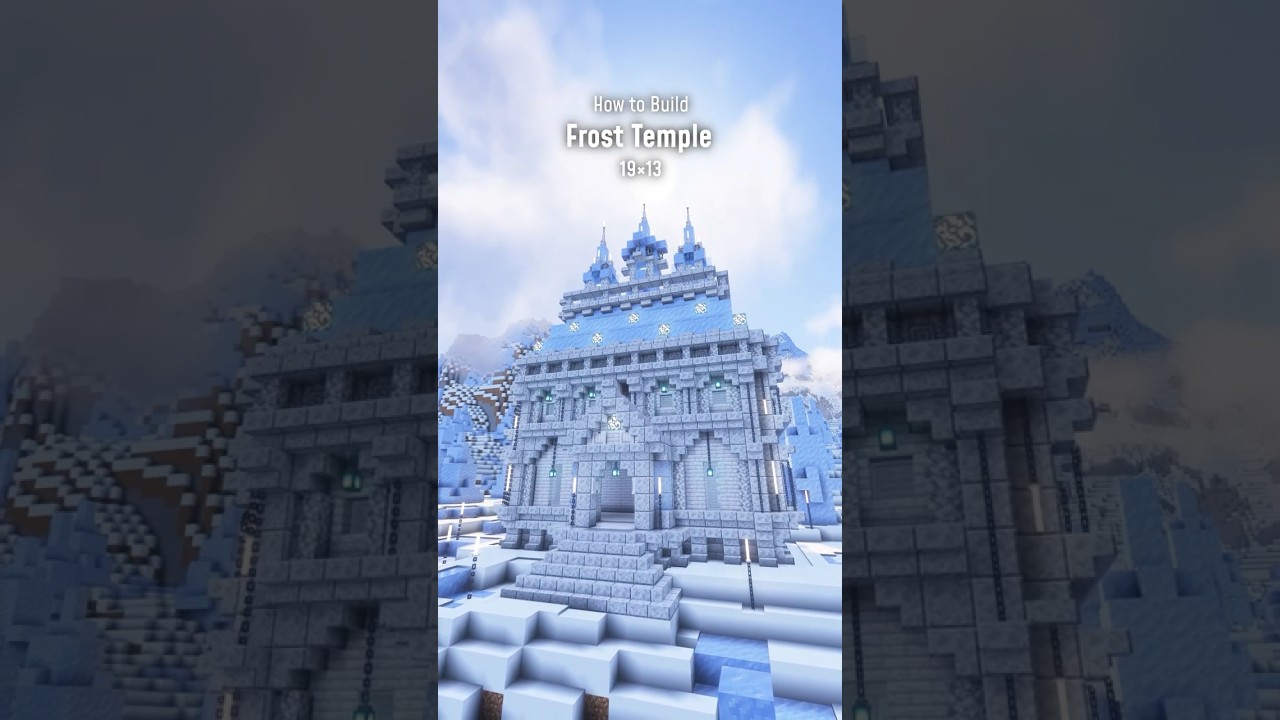 Frost Temple | Minecraft Fantasy Build Tutorial