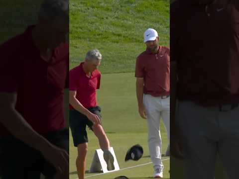 Joke's on Scottie on the range 😆